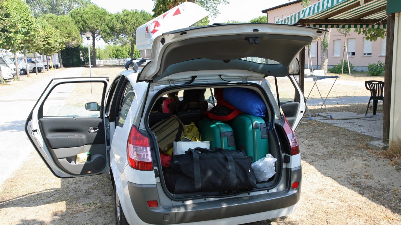 Bugging Out in Mom’s Grocery-Getter